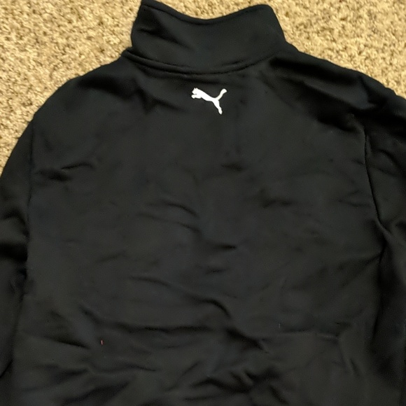 Puma | Jackets & Coats | Puma Mens Fleece Track Jacket Black | Poshmark